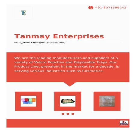 Tanmay enterprises | PDF | Business | Business and Finance
