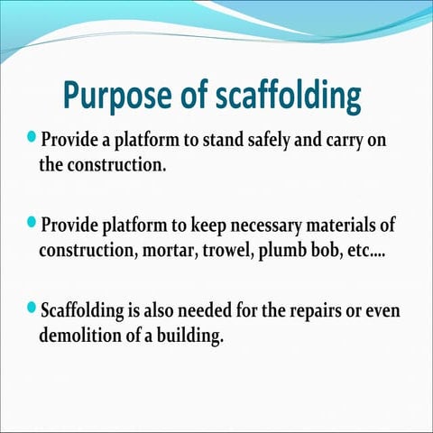 FORMWORK, SCAFFOLDING, CENTERING | PPT