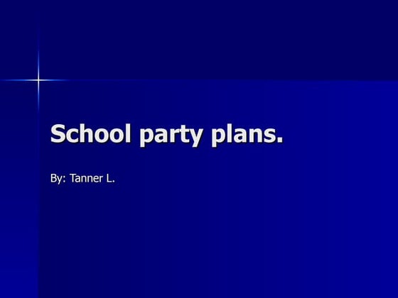 School party | PPT