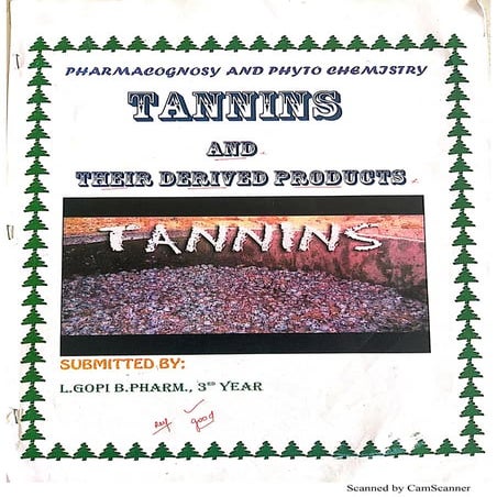 Tannins | PDF