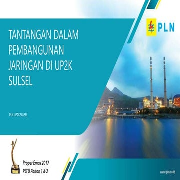 TANTANGAN DALAM PEMBANGUNAN JARINGAN DI UP2K SULSEL.pptx