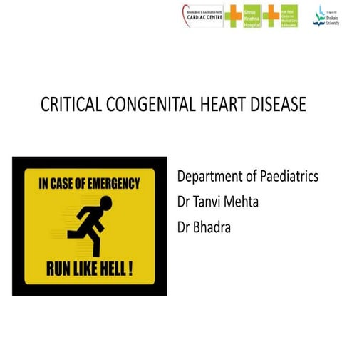 critical congenital heart disease | PPTX