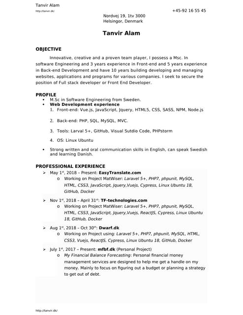 October updated resume | PDF