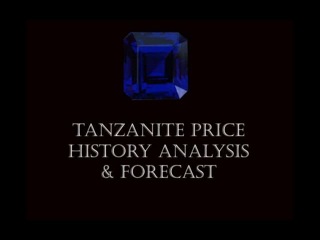 Tanzanite Price Chart