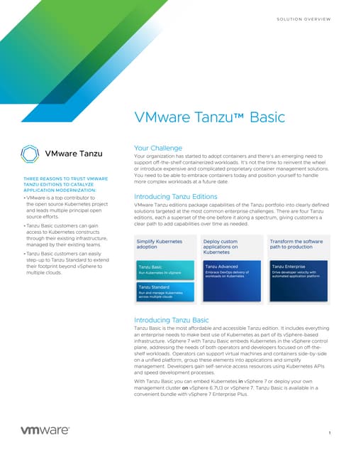 Vmware tanzu