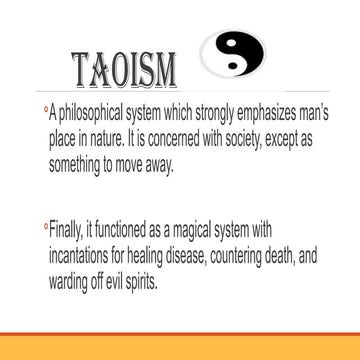 Taoism[1].pptx is adiverse philosophical and religious | PPTX