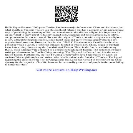 Taoism, Introduction to World Religion.pptx