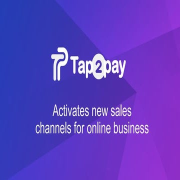Tap2 pay.me techchill1 | PPT
