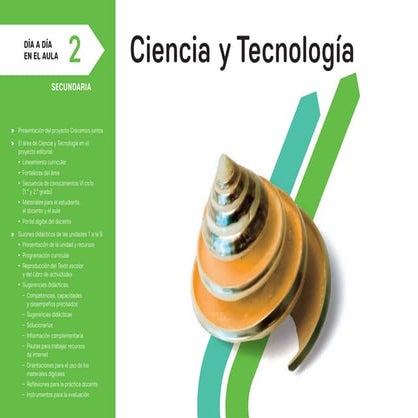 CIENCIA Y TECONOLOGIA SECUNDARIA SEGUNDO | PDF