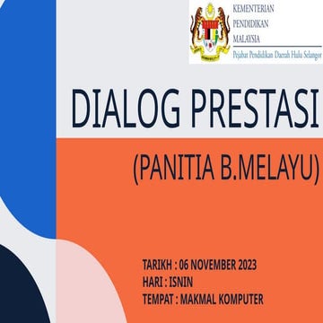 TAPAK DP SEK 2023 semakan dan rujukan utama | PPT