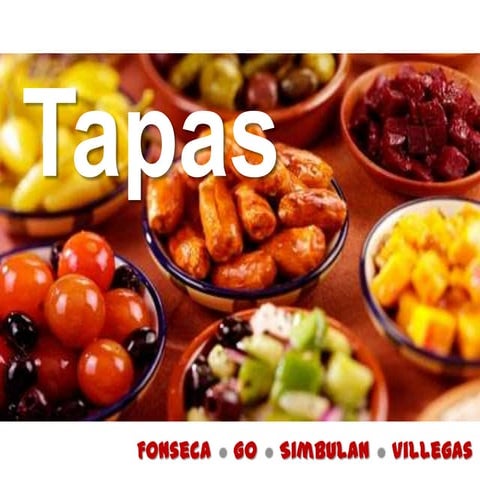 Tapas | PPTX