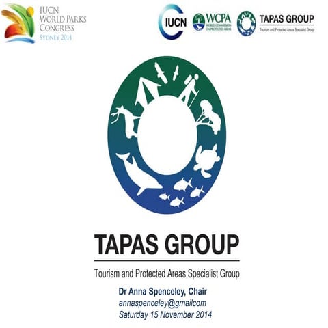 TAPAS Group overview, Anna Spenceley | PPTX