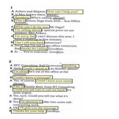 Tapescript u2 telephone calls | PDF