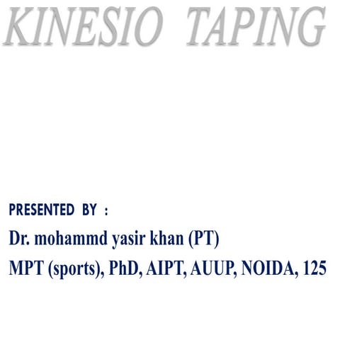 Taping | PPTX