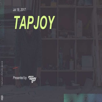 Tapjoy 수익화 | PPT