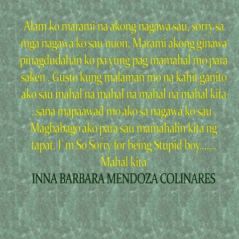 Tapos na !! i love you inna! | PPTX