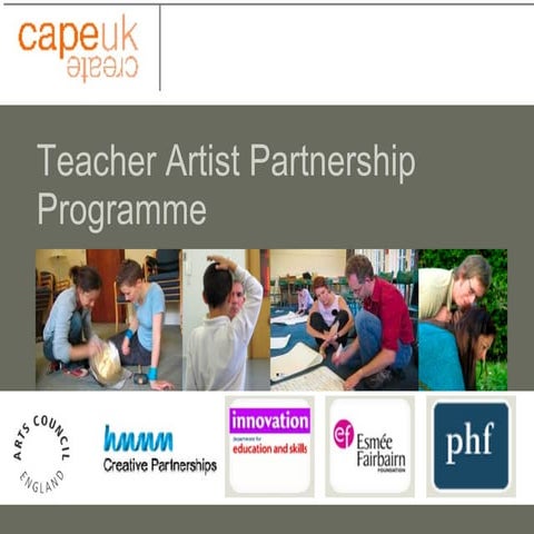 Teacher Artist Partnership Programme | PPT