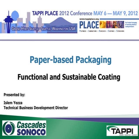 Paper Based Packaging-Sustainable Coatings | PDF