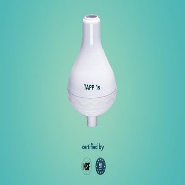 TAPP 1s - Tapp Water Shower Filter for the home | PPT
