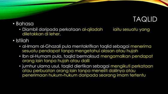 Qada' dan qadar | PPT
