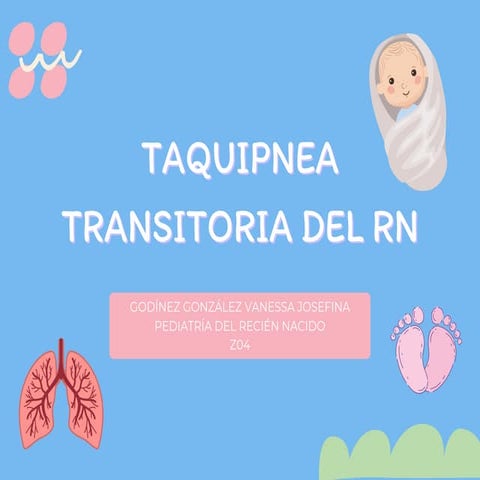 TAQUIPNEA TRANSITORIA DEL RECIEN NACIDO. | PDF