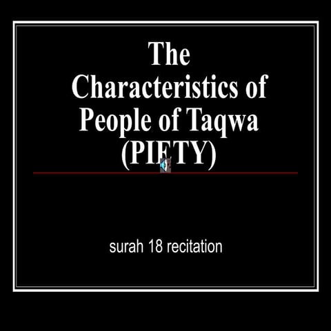 Taqwa | PPT