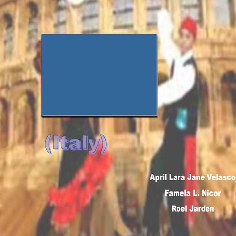 Tarantella-italianfolkdanceforeigbdance.ppt