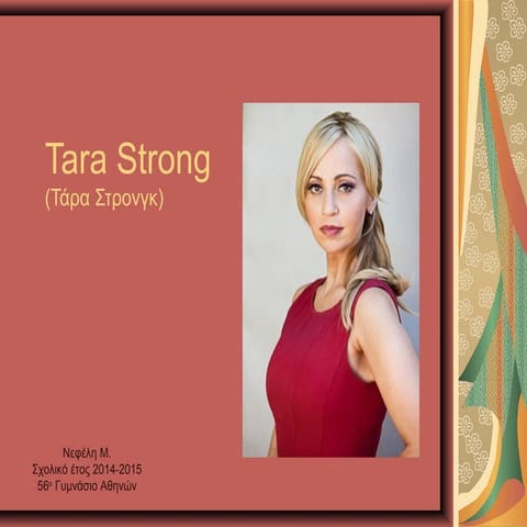 Tara strong | PPT