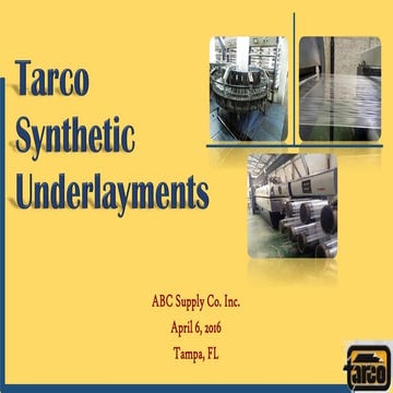 Tarco Product Portfolio | PDF | Commodities | Economy