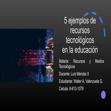 Recursos tecnologicos en_la_educacion | PDF