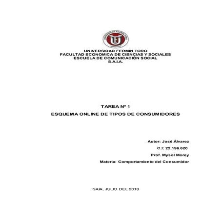 Tipos de Consumidor | PDF