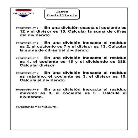 Acitividades para-aprender-a-dividir | PDF