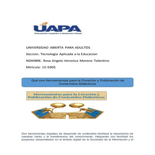 Tarea 3 recursos didacticos tic | DOCX | Computing | Technology & Computing