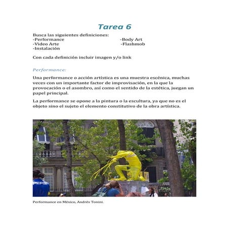 happening y performance copia.pdf PARA SABER DEL HAPPENING | PDF