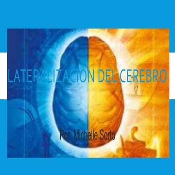 Lateralizacion cerebral | PPTX