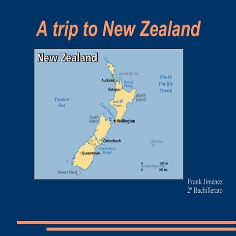 New zealand tourism | PPTX
