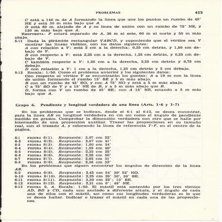Tarea longitud verdadera linea recta | PDF