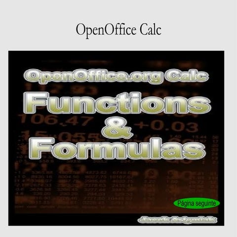 Apostila open office calc | PDF