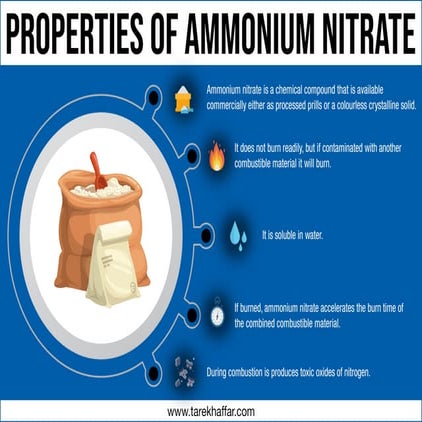 Properties of Ammonium Nitrate | PDF