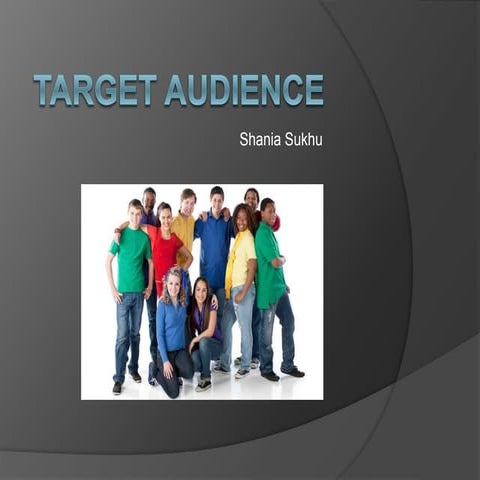 Target Audience | PPT