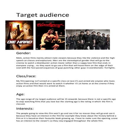 Target audience | PDF