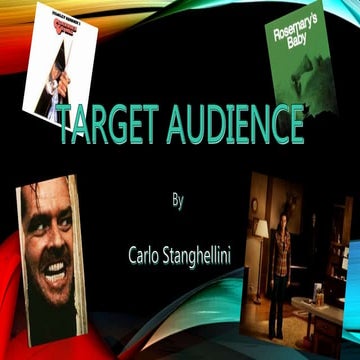 Horror film target audience | PPTX