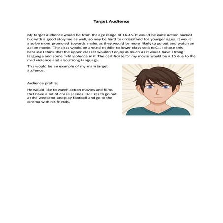 Target audience | DOCX