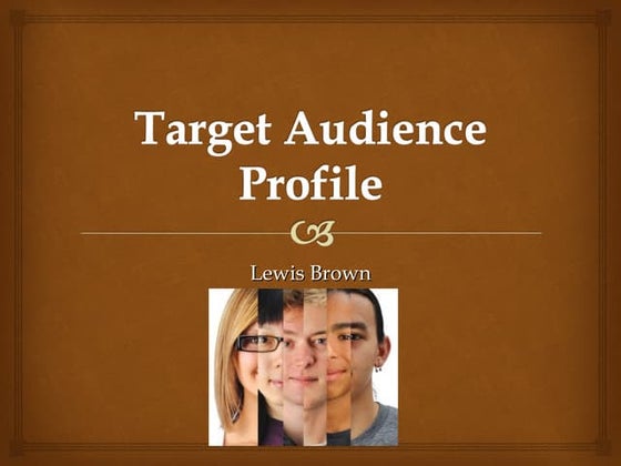 Reader profile for my magazine | PPTX | R&B/Soul/Funk | Music