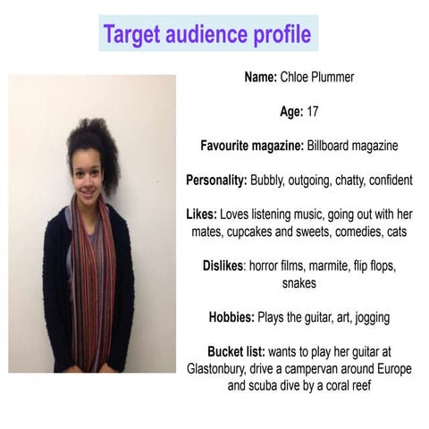 Target audience profile | PPT