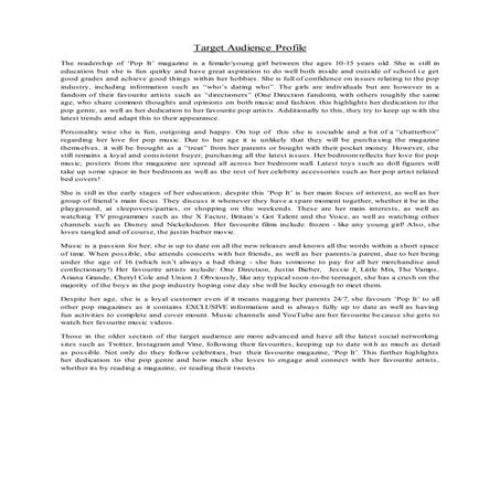 Audience profile | PPTX