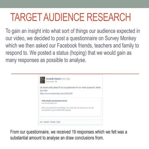 Target audience research | PPT