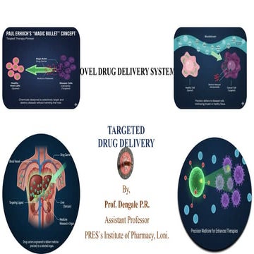 Targeted Drug Delivery System , Liposomes and Niosomes | PPTX