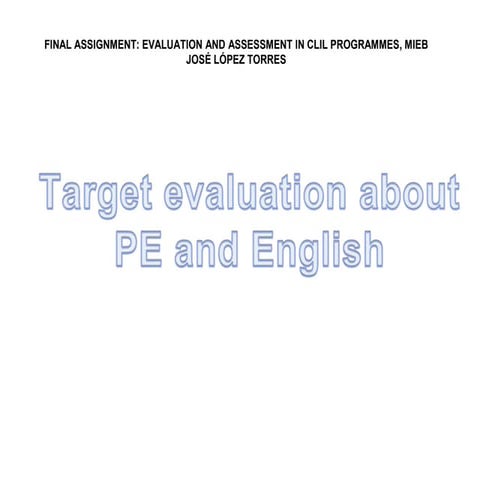 Target evaluation | PDF