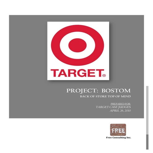 Business Communication Final Project Paper - Target | PDF | Women\'s ...